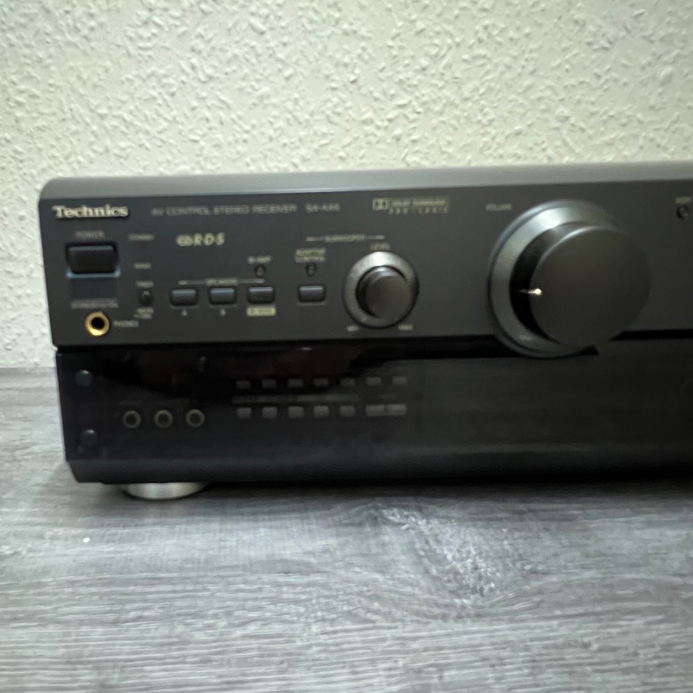 Pre-owned TECHNICS SA-AX6 AV CONTROL STEREO RECEIVER - WITH REMOTE ...